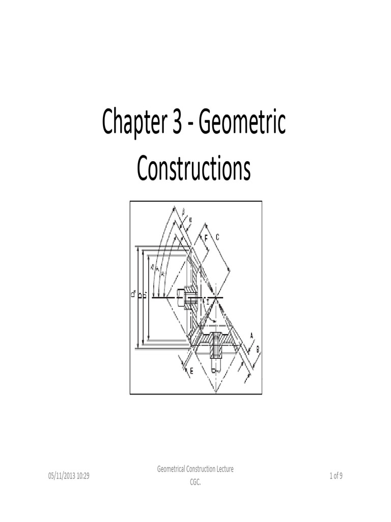 Geometric Constructions Guide | PDF | Circle | Euclidean Plane Geometry