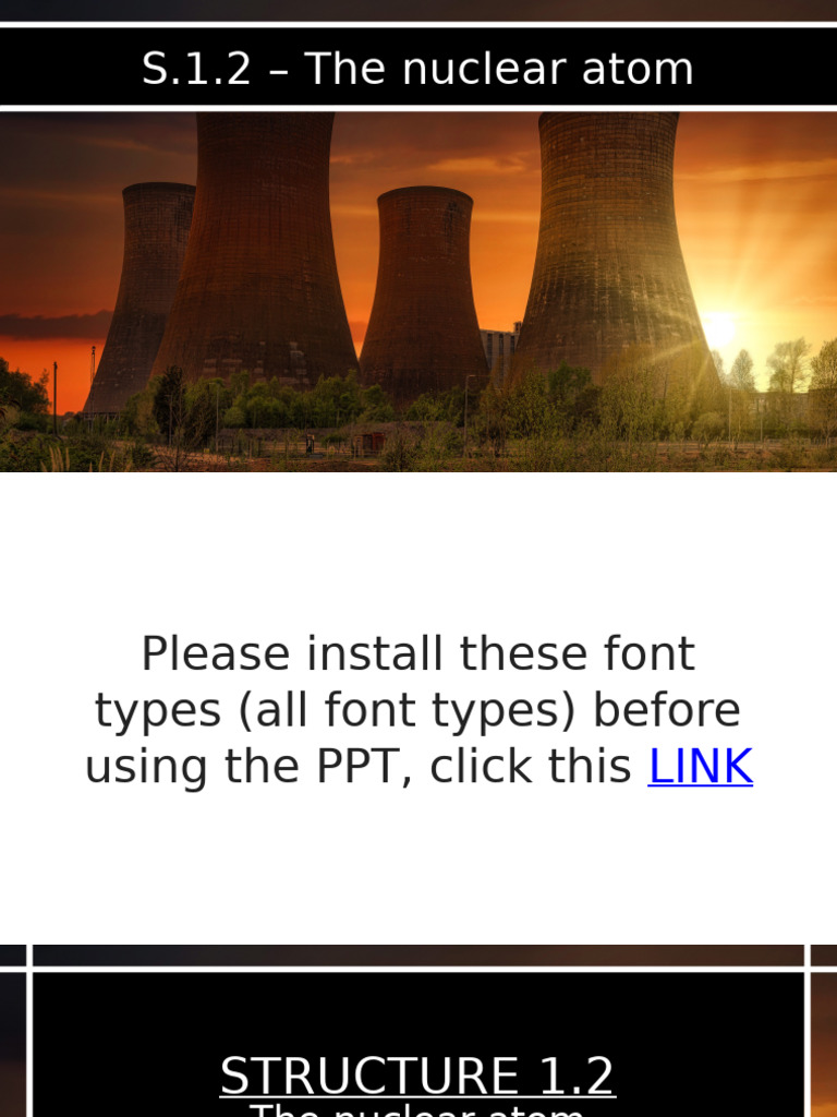 Structure of the Nuclear Atom Explained | PDF | Atomic Nucleus | Atoms