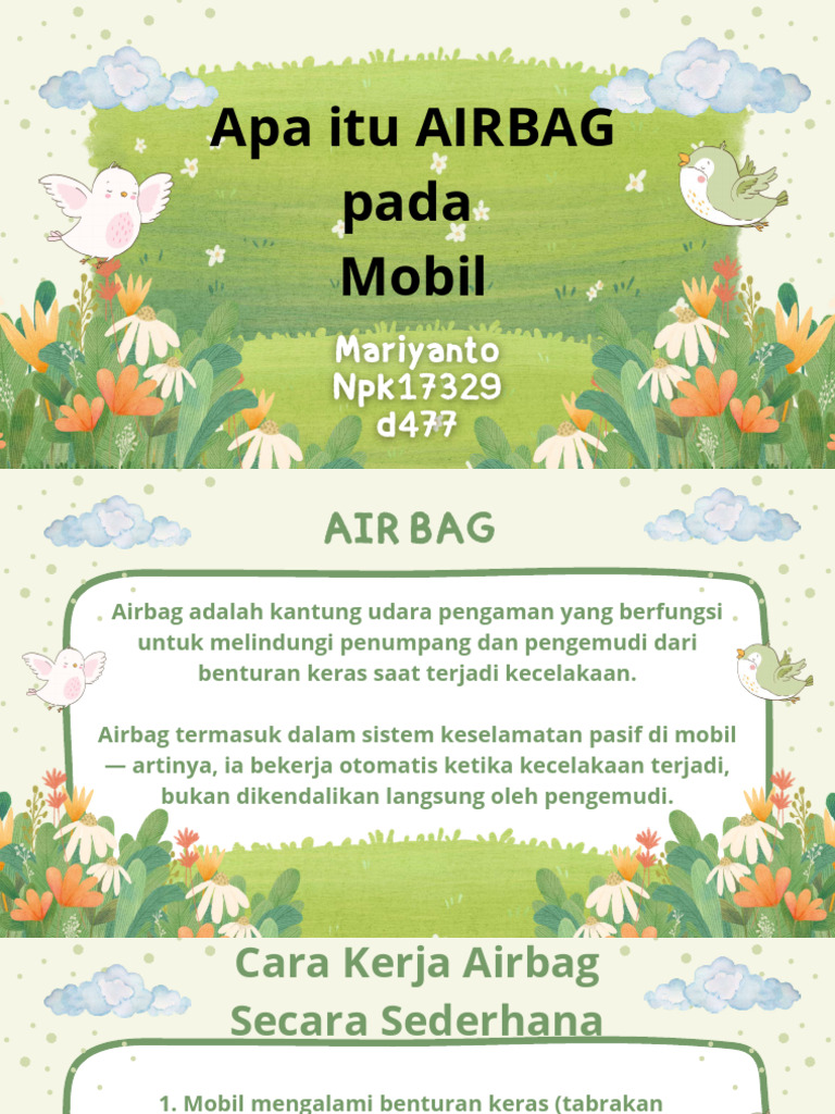 Panduan Lengkap tentang Airbag Mobil | PDF