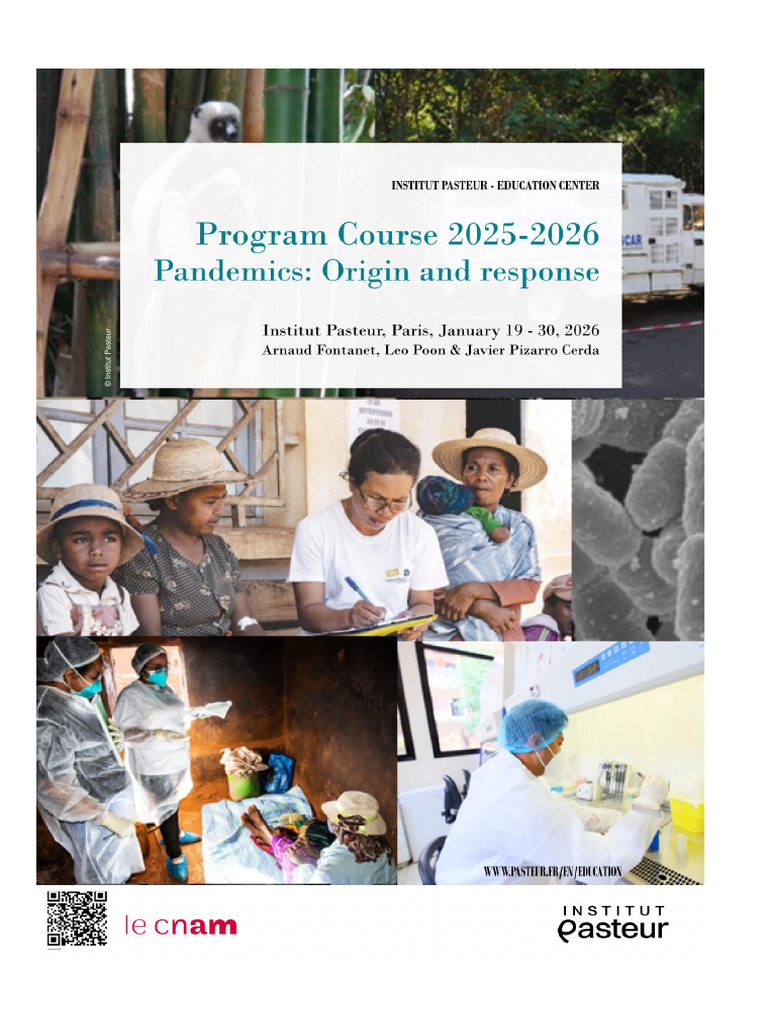 Pandemics 2025-2026 - Program WEB | PDF | Health Disasters | Biology