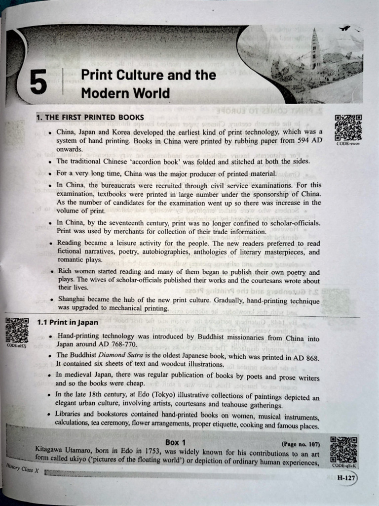 SST Print Culture | PDF