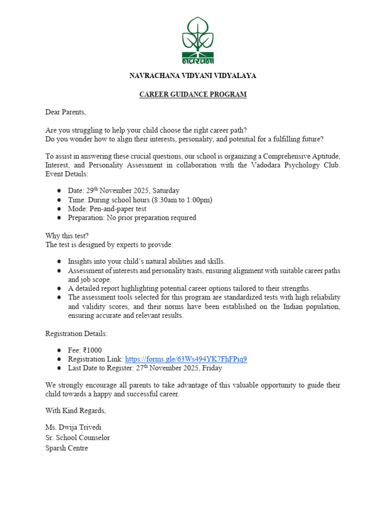 Aptitude Testing VPC | PDF