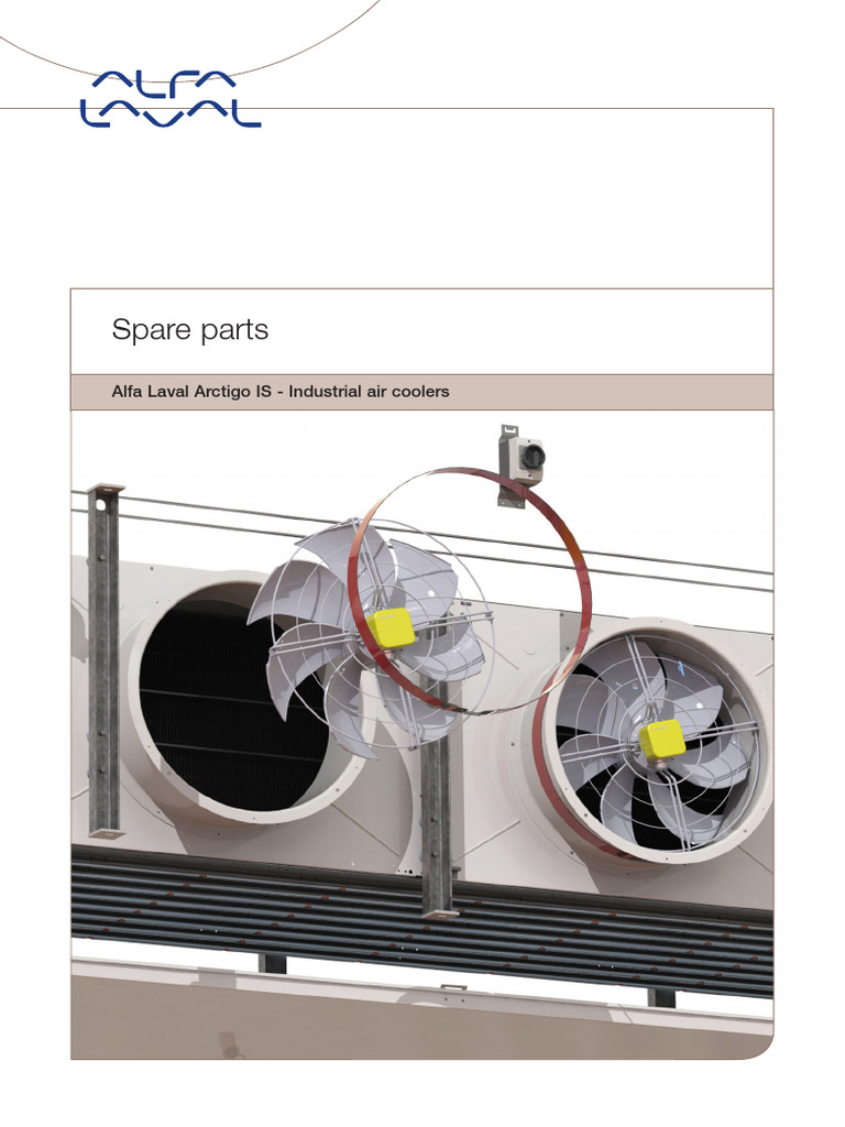 ALFALAVAL Arctigo IS 2014 Spare EN | PDF | Aluminium Foil | Heat Transfer