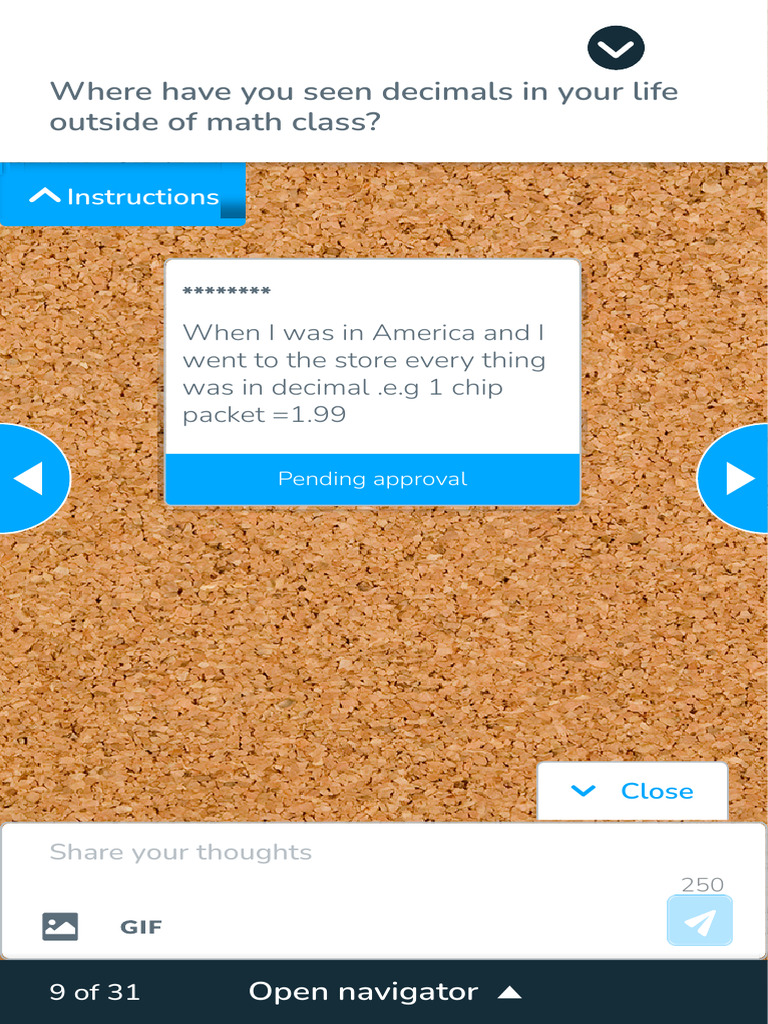 Nearpod - Converting Decimals to Fractions 5 | PDF