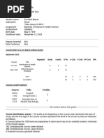 Algonquin College Grading System Guide | PDF | Percentage | Rounding
