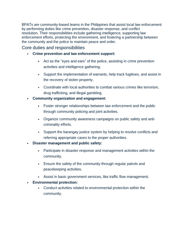 BPATs Are Community | PDF