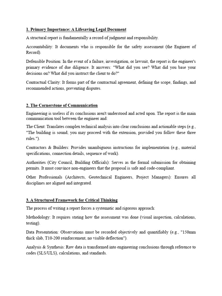 Importance of Report Writings | PDF | Risk Management | Risk