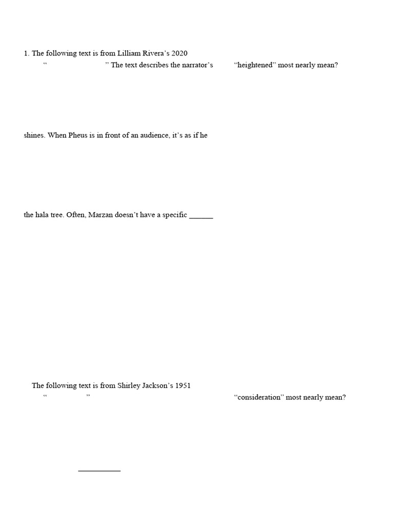 Literary Analysis and Science Insights | PDF