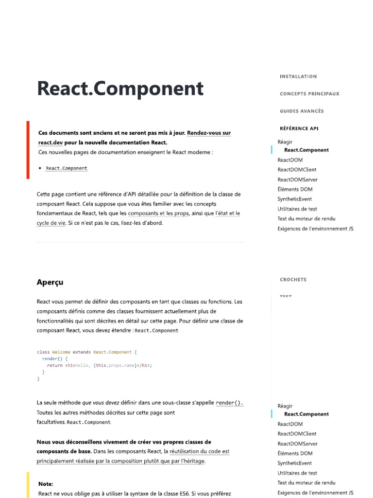 React Components | PDF