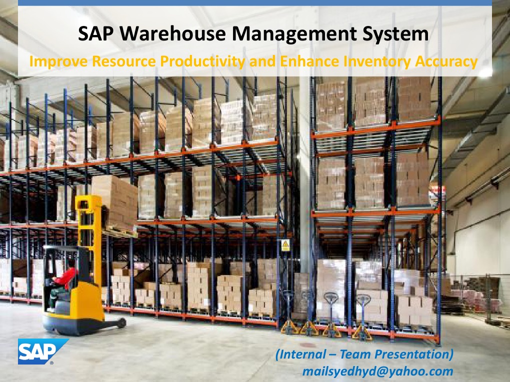 SAP Warehouse Management System (Internal Team Presentation) | PDF | Warehouse | Sap Se