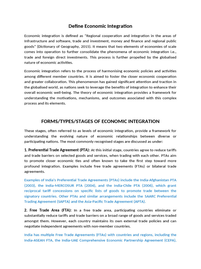 International Economics - Unit 4 | PDF | Economic And Monetary Union Of ...