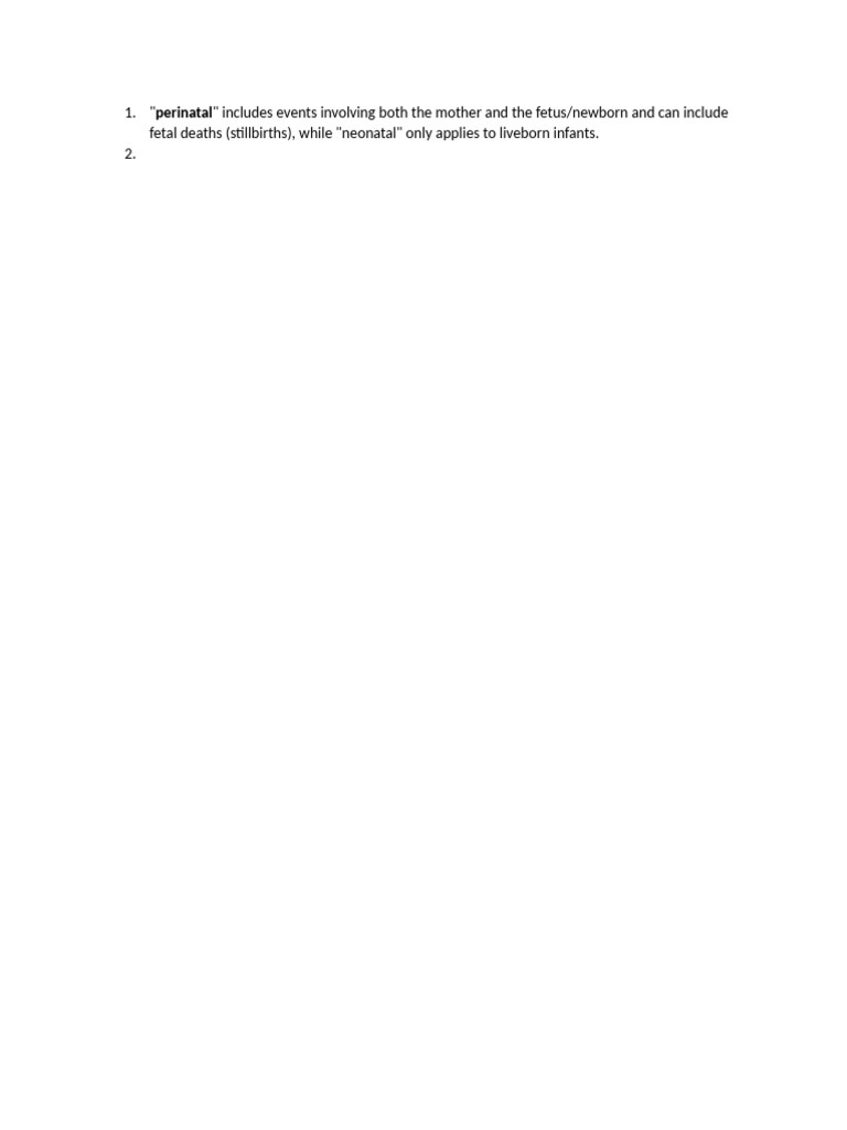 Definition of Terms Prolonged Labor | PDF