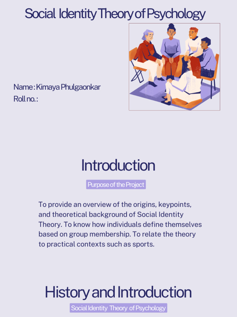 Overview of Social Identity Theory | PDF | Identity (Social Science ...