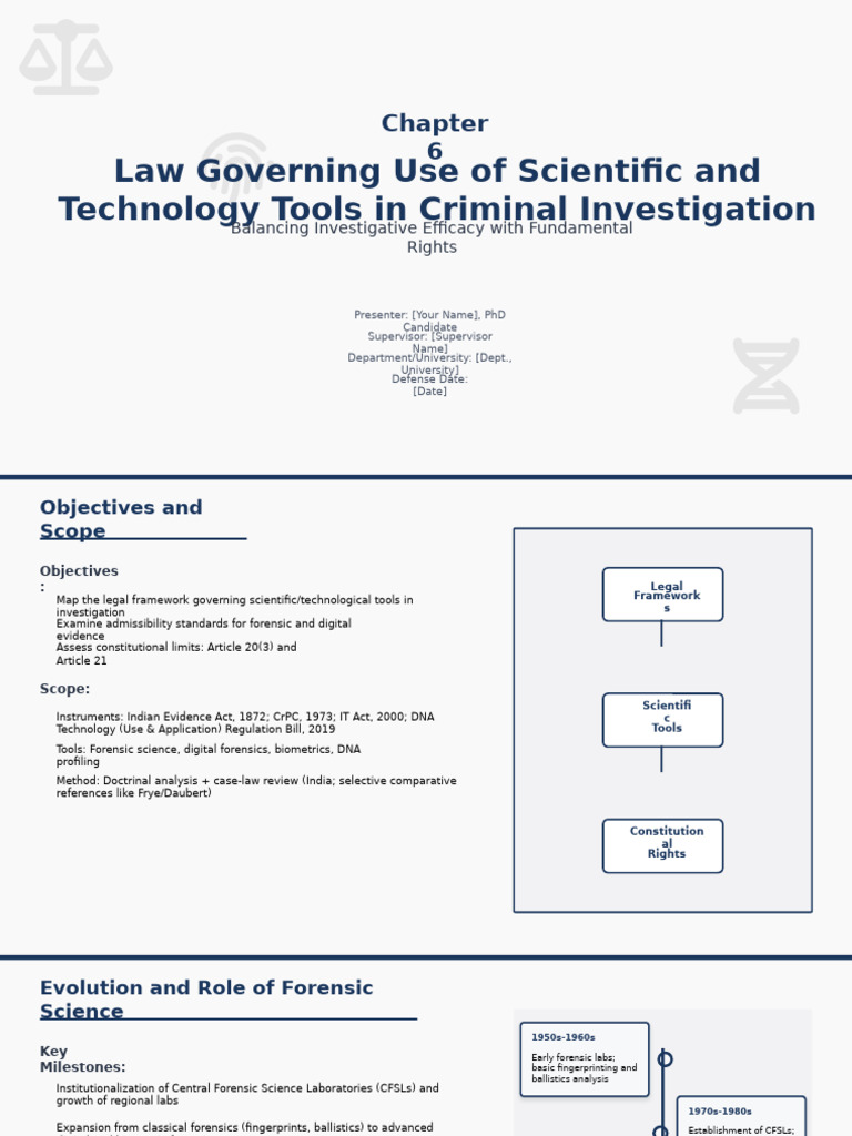 Chapter 6 PHD Presentation 20251104125937 | PDF | Forensic Science ...