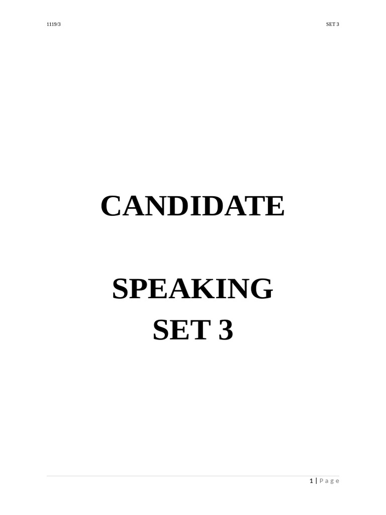 SPM Speaking Topics and Tips | PDF