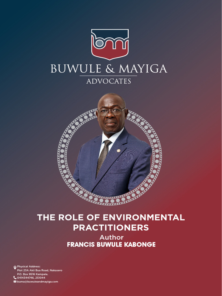 The Role of Environmental Practitioners | PDF | Environmental Impact ...