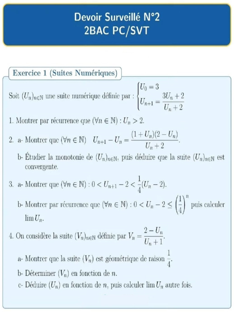 Devoir Libre N2 | PDF