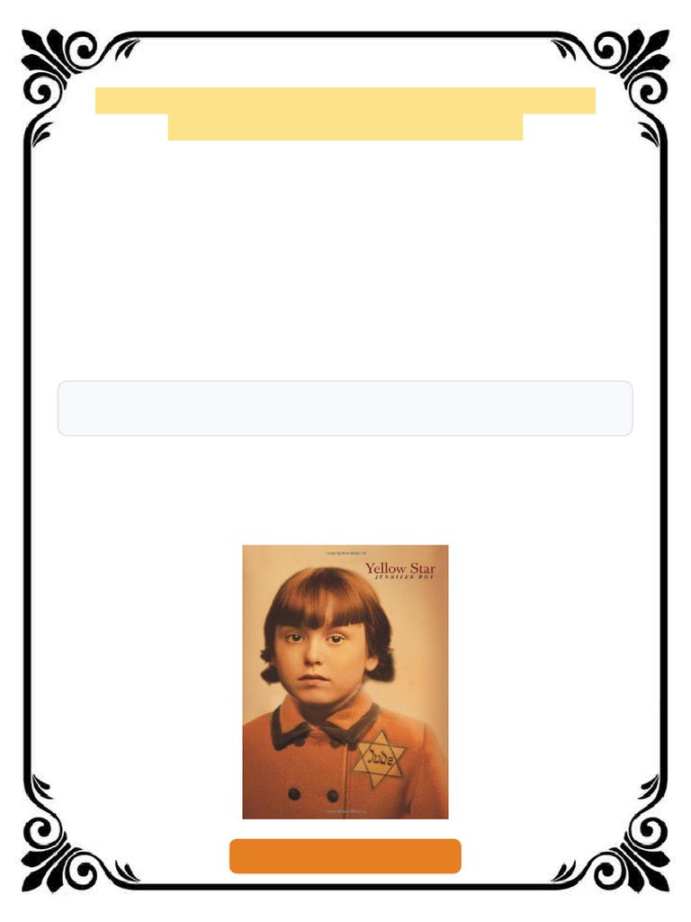 Yellow Star First Edition Jennifer Roy ebook chapter bundle | PDF | The ...