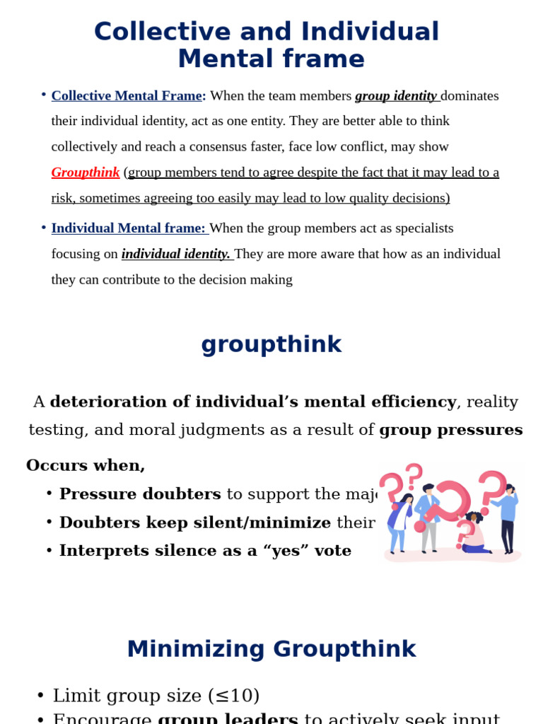 Understanding Collective vs. Individual Mindsets | PDF | Risk ...