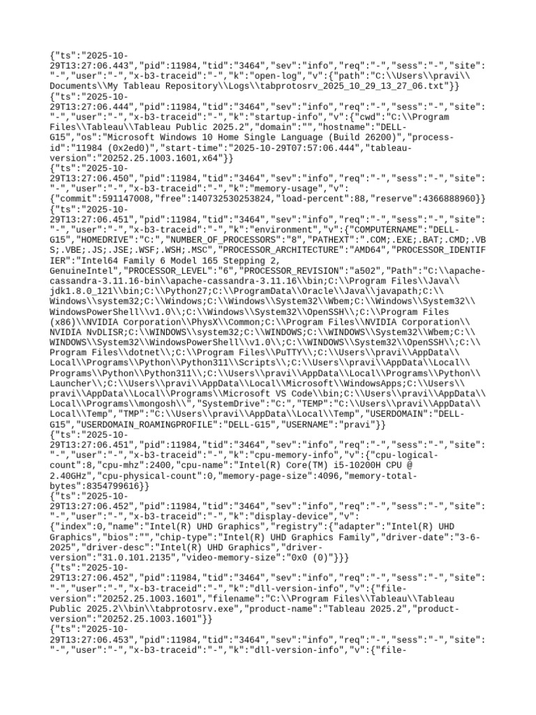 tabprotosrv_2025_10_29_13_27_06 | PDF | Computer Libraries | Computing