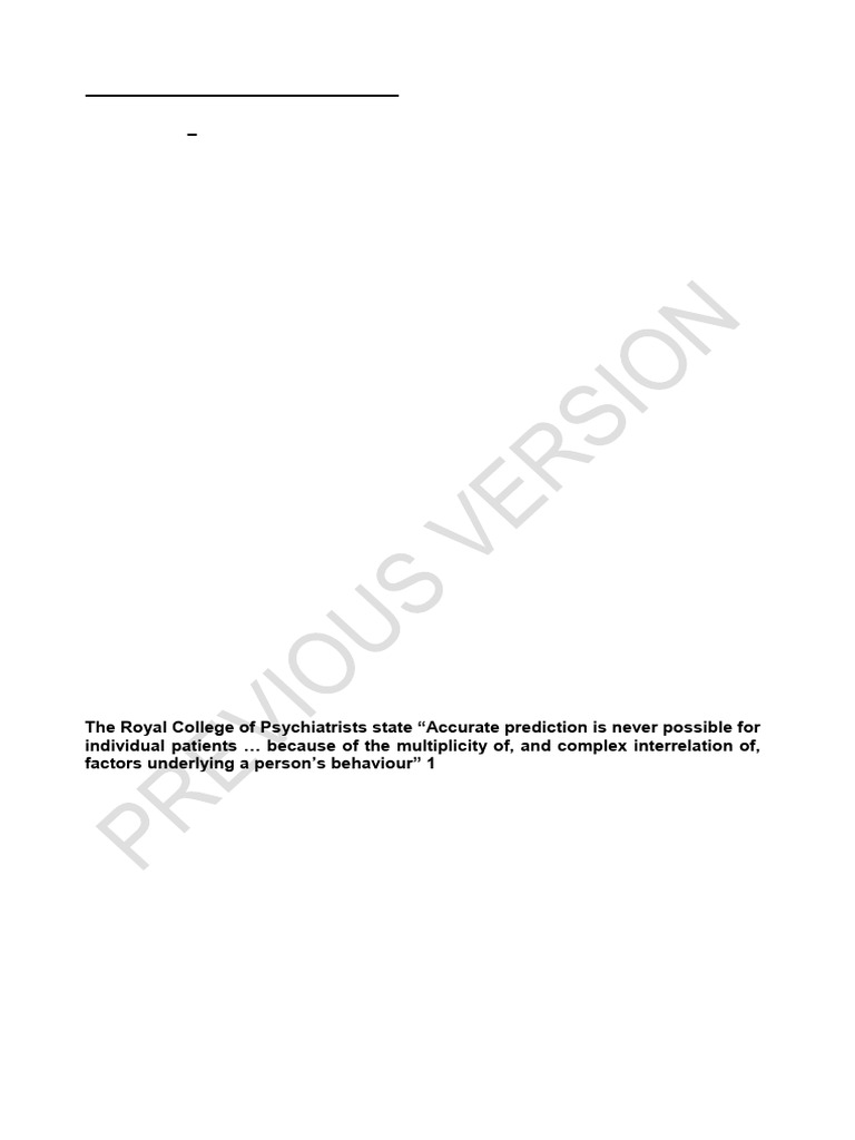 829 - Wca Handbook_appendix 6 (1) | PDF | Mental Disorder | Psychosis