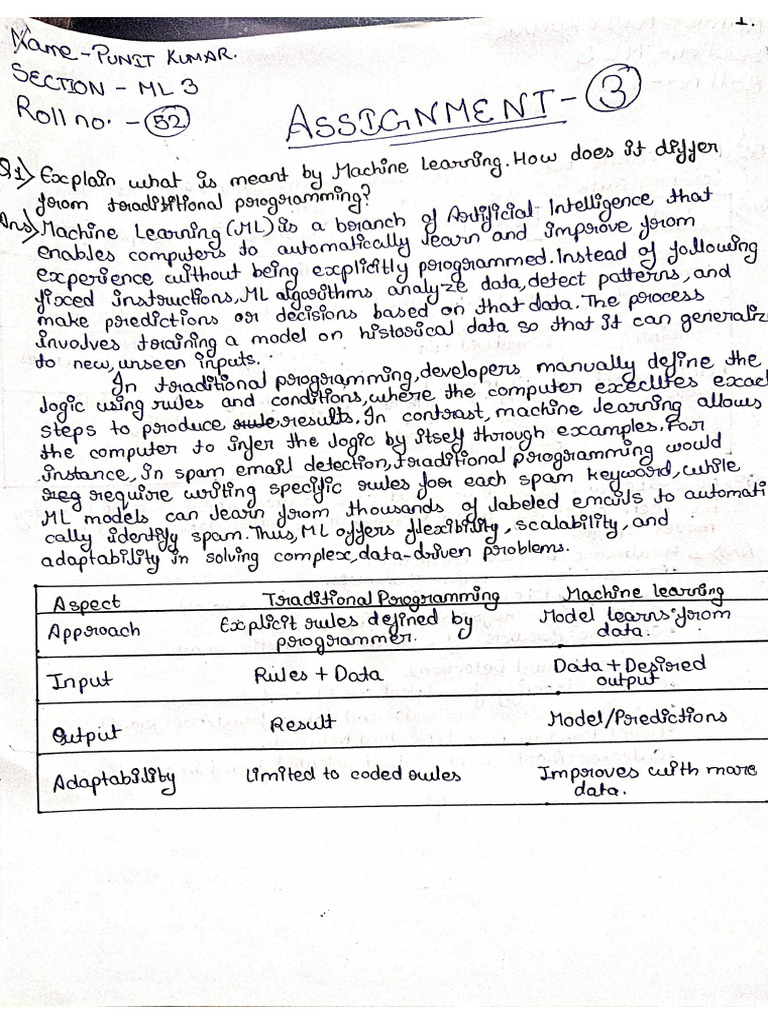 Punit - Kumar, Assignment 3 | PDF