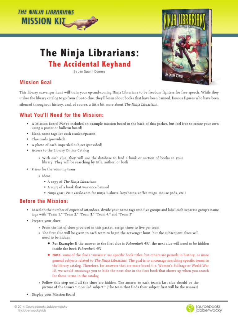The Ninja Librarians | PDF