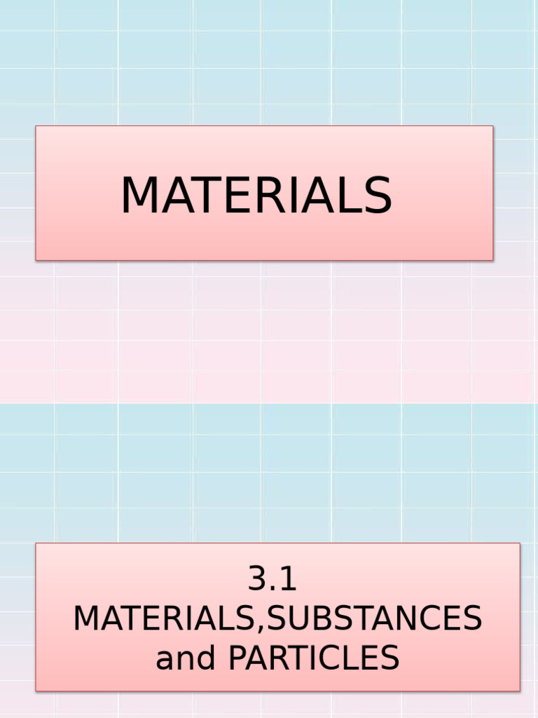 Unit 3 Material | PDF | Liquids | Solid
