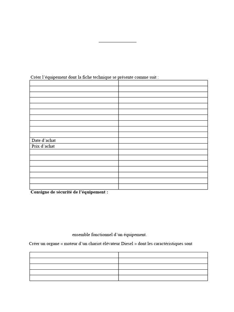 GMAO : Gestion des équipements et stocks | PDF | Machine