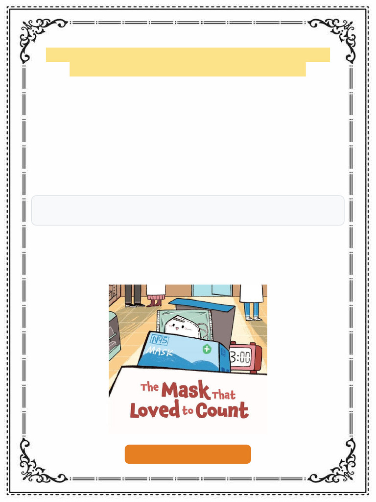 The Mask That Loved to Count Luo Xi eBook multi-format version | PDF