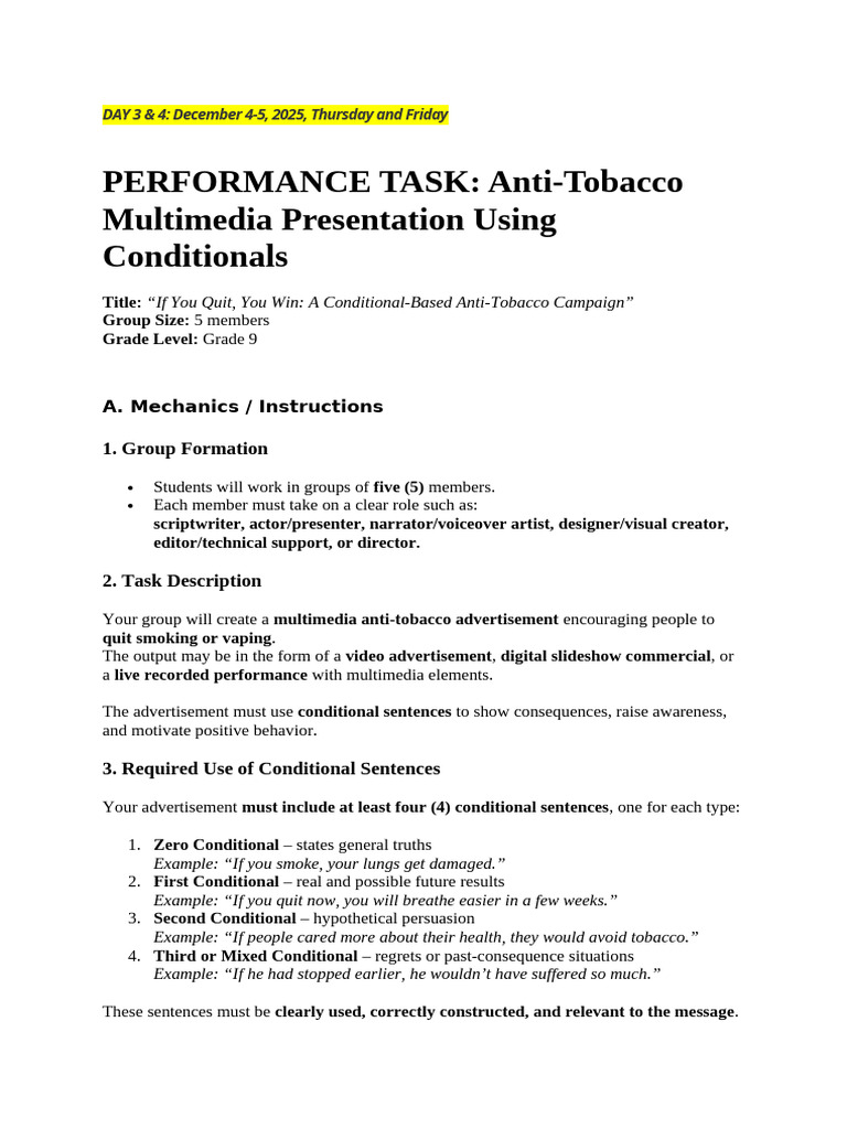 Advertisement 2nd Performance Task | PDF | Multimedia | Advertising