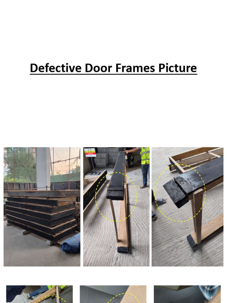 Boshontobilash - Defective Door Frames Picture - 15 Nov, 2025 | PDF