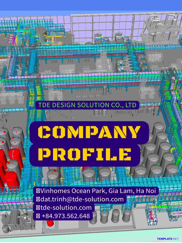 Free Manufacturing Industry Company Profile Template | PDF