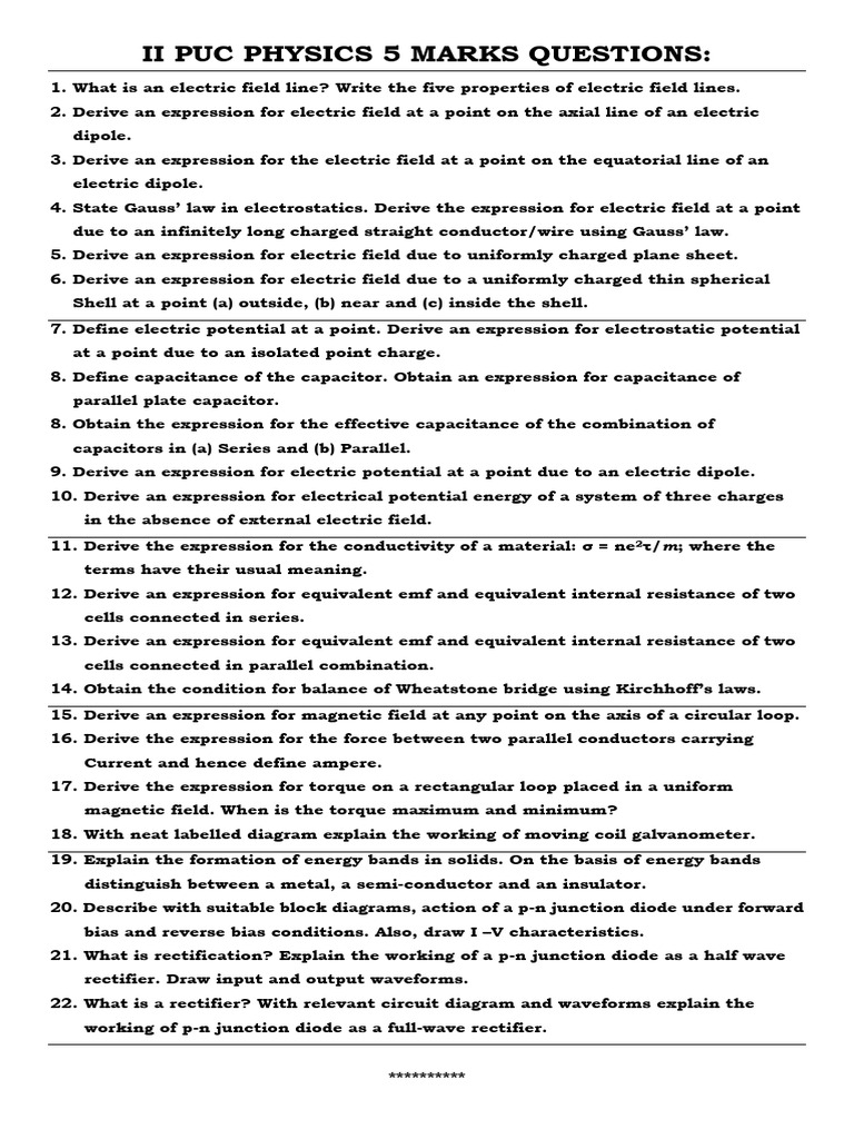 Important 5m Qns | PDF | Rectifier | Capacitor