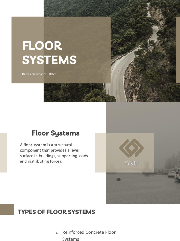 Types of Floor Systems Explained | PDF | Concrete | Precast Concrete
