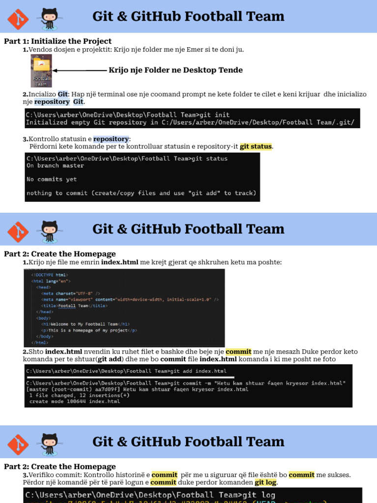 Git Advanced Assignment | PDF