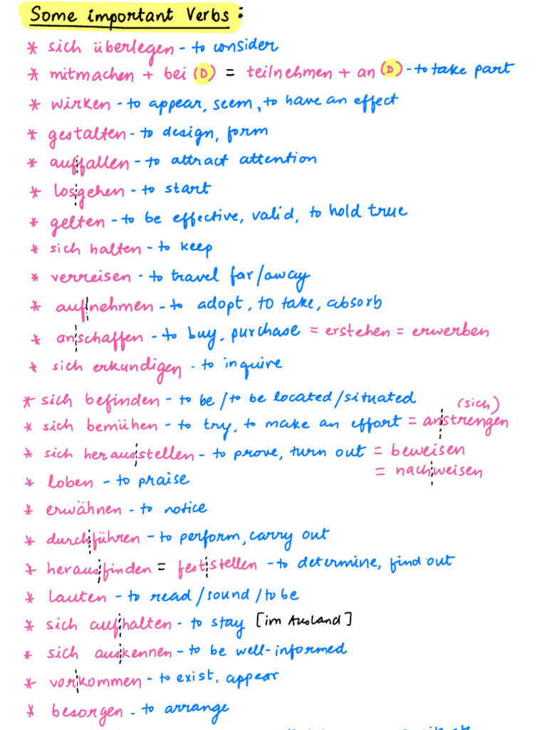 Imp Verbs Adjectives NVV | PDF