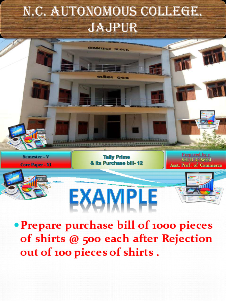 Purchase Bill Preparation for Shirts | PDF