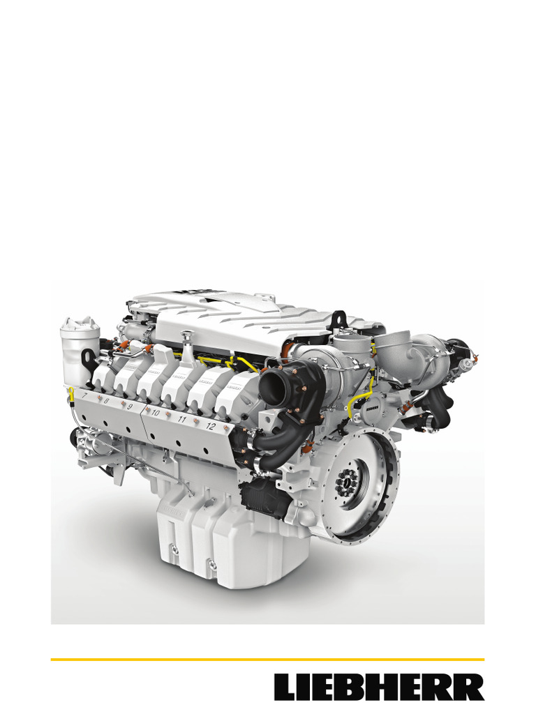 Liebherr D9512 Diesel Engine Manual | PDF | Screw | Engines