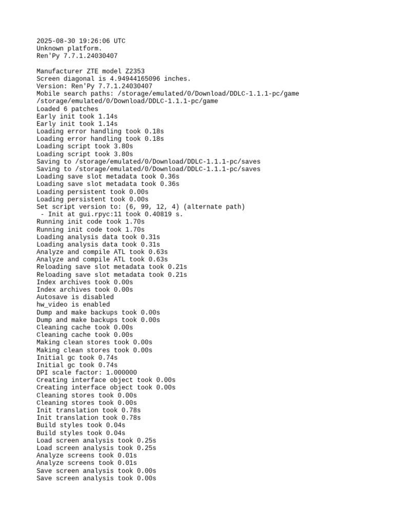 Log | PDF | Metadata | Software Engineering