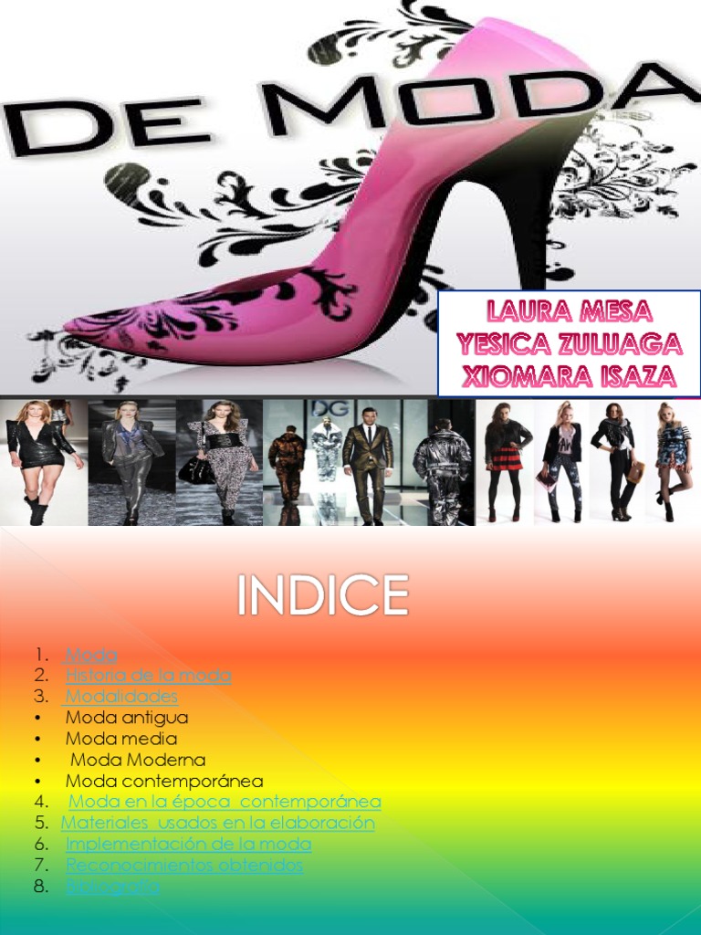 Diapositiva de Moda | PDF