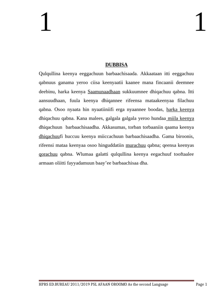 Afaan Oromo Two 2011 | PDF | Chess Openings | Chess Theory