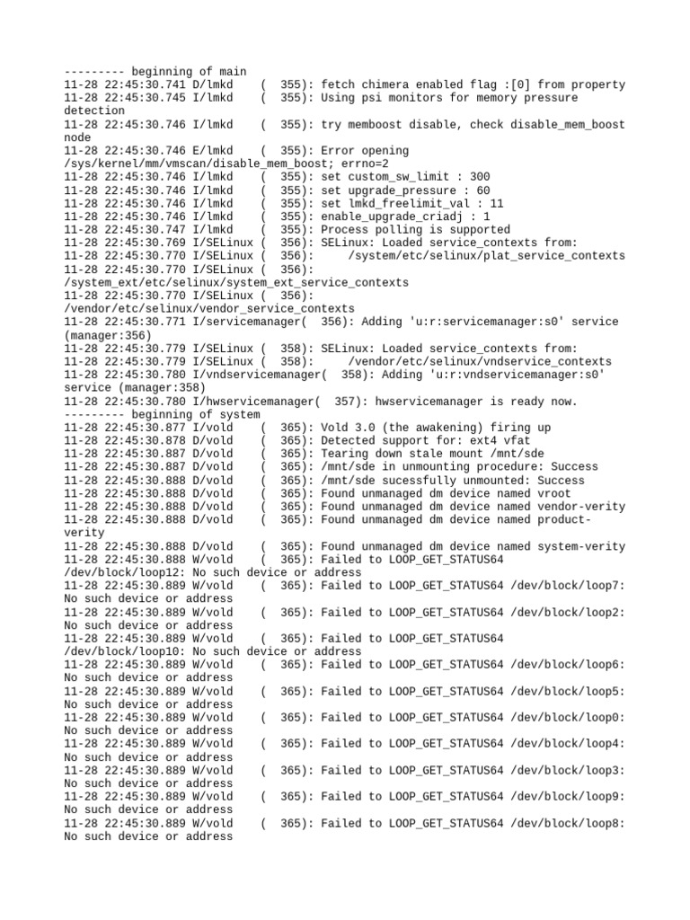 Logcat Prev Csc Log | PDF | Computer Architecture | Computing