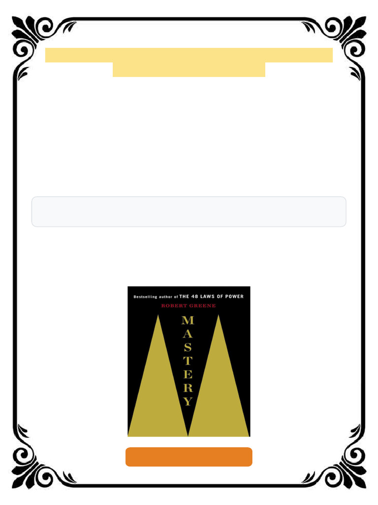 Mastery 3rd Edition Greene Ebook Digital Version 2025 | PDF | Skill ...
