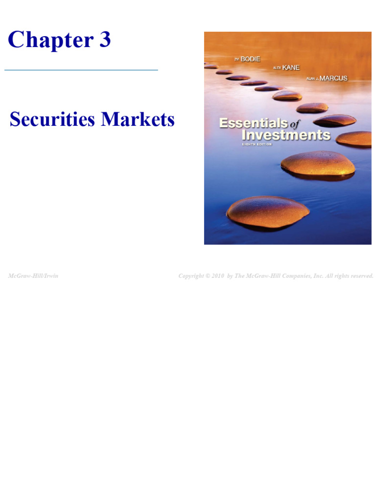 FIN321 Chapter03 | PDF | Margin (Finance) | Stocks