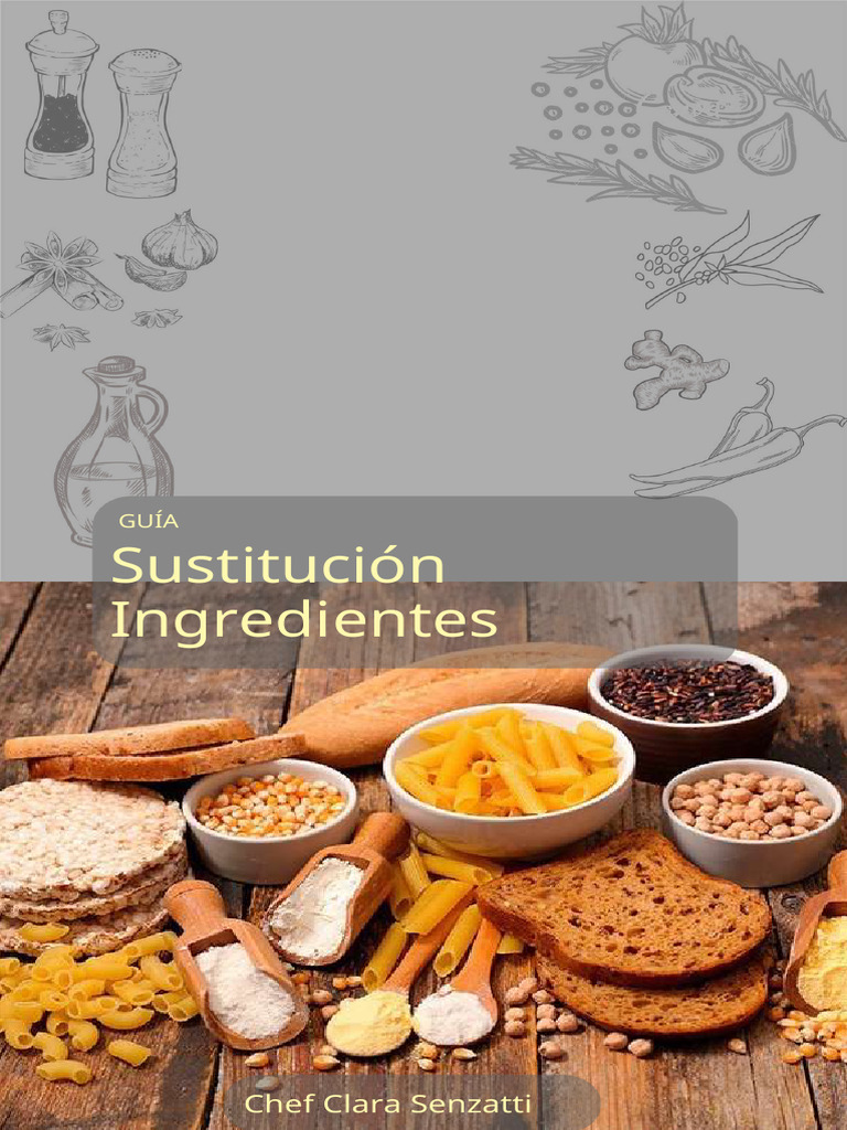 Regalo 3 Substituici On de Ingredientes | PDF | Azúcar | Dieta y nutrición