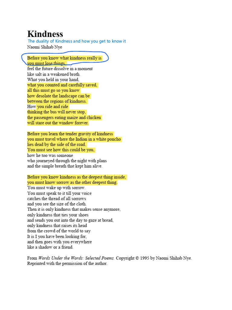 Poems-1 (Annotated) | PDF