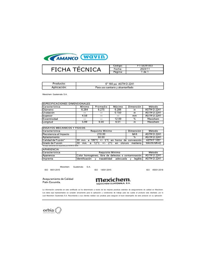 FT 6 in 160 psi (8) | PDF