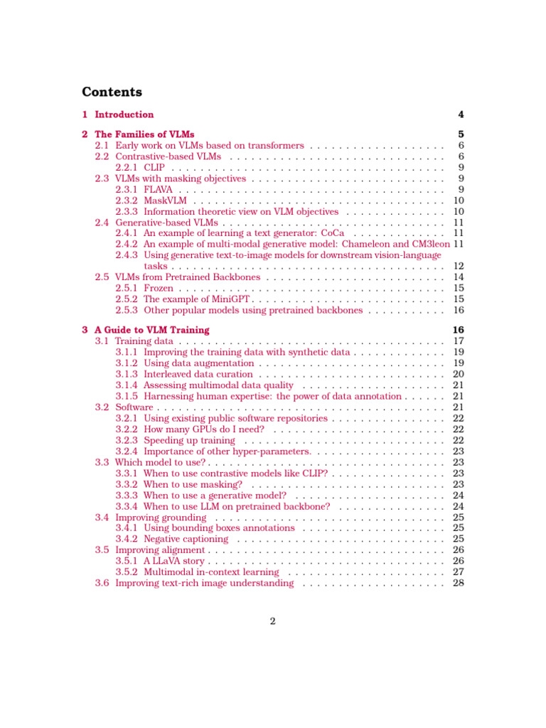 Introduction to Vision Language Models | PDF | Learning | Applied ...