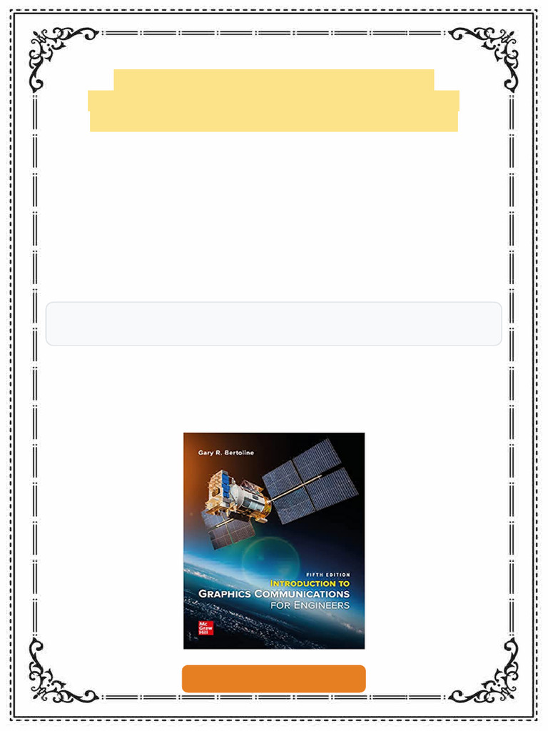 (eBook PDF) Introduction to Graphics Communications for Engineers 5th ...